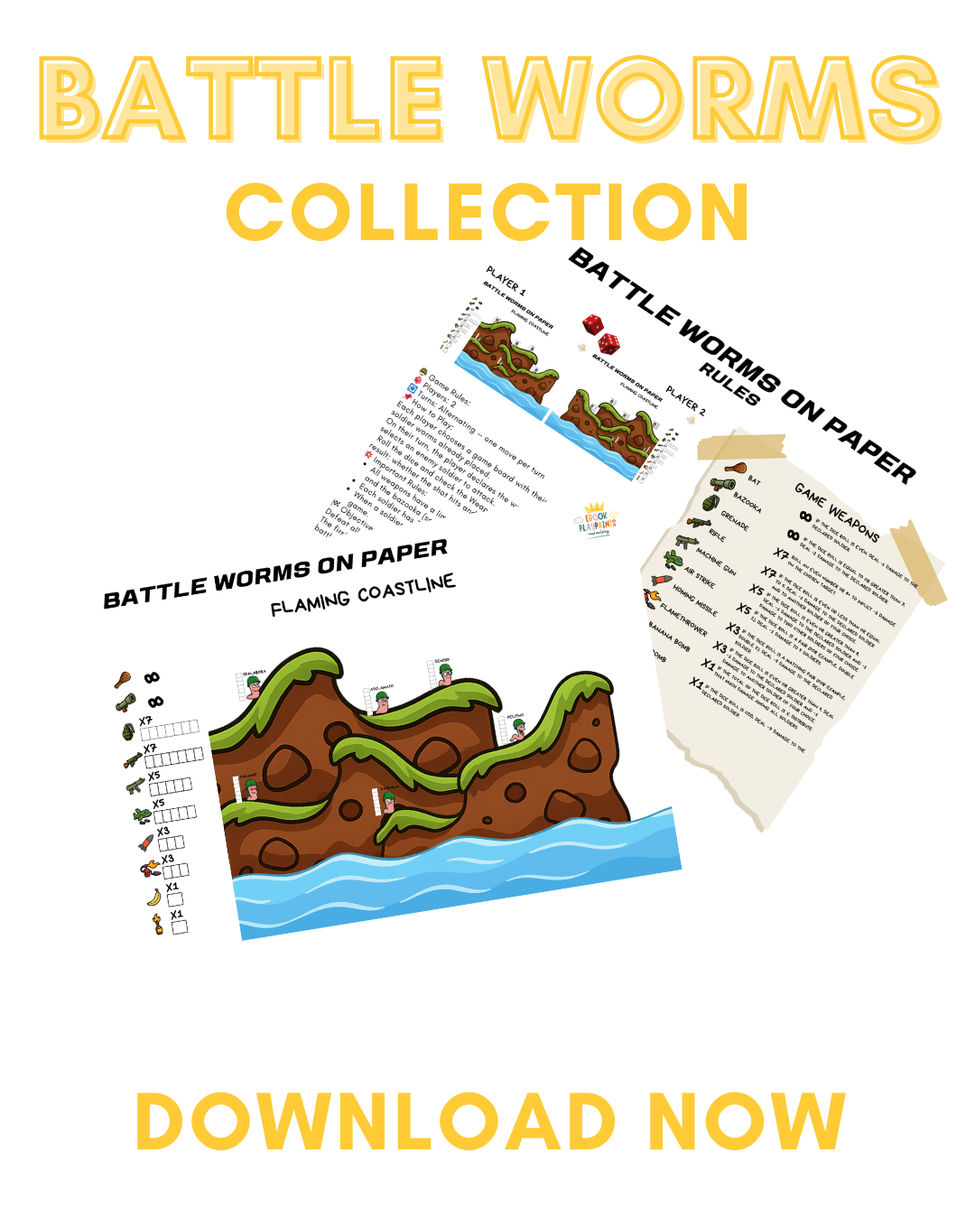 Printable Pen and Paper Games | PlayPrintsGame